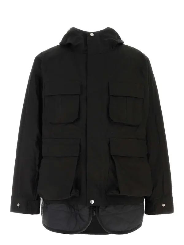 Sacai Cotton Blend Jacket - Black
