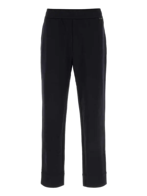 Moncler Midnight Cotton Blend Joggers - Blue