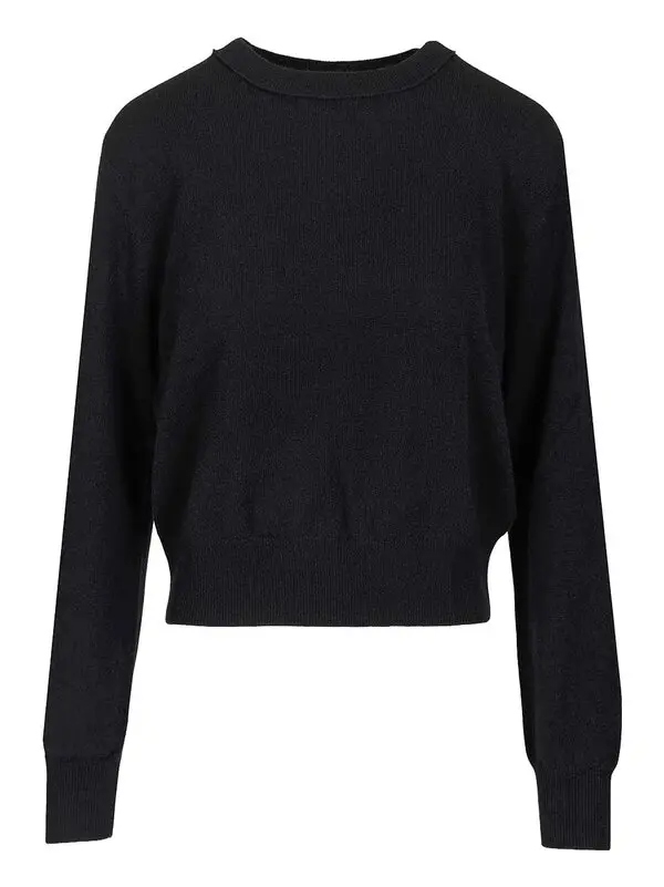LISA YANG Greer Crewneck Sweater - Blue