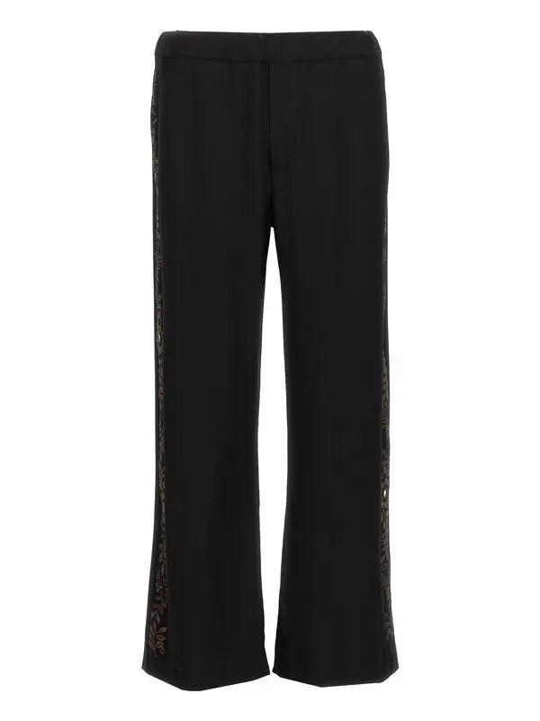 WALES BONNER Cairo Trousers - Black