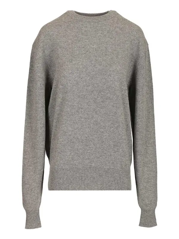 TOTEME Classic Cashmere Crew Knit - Gray
