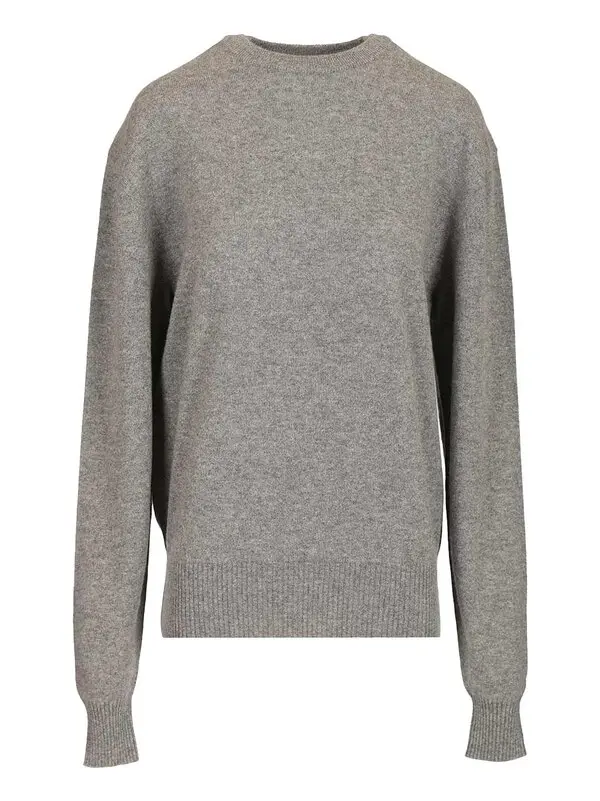 TOTEME Classic Cashmere Crew Knit - Gray
