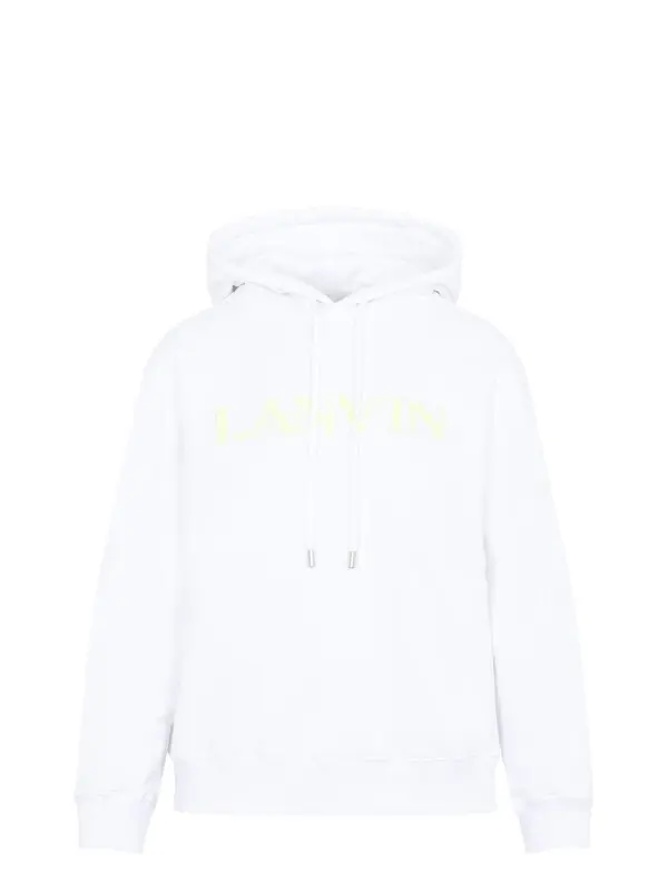 LANVIN Cotton Hoodie - White