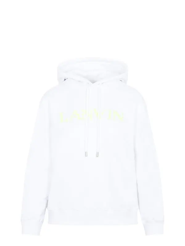 LANVIN Cotton Hoodie - White