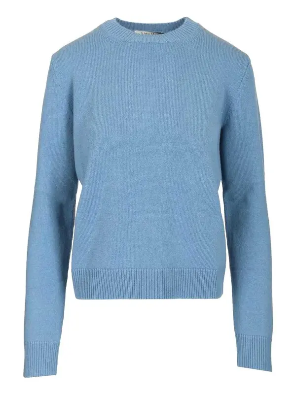 Max Mara Fresia Wool And Cashmere Sweater - Blue