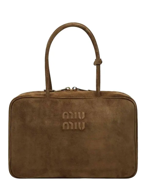 Miu Miu Beau Suede Bag - Green