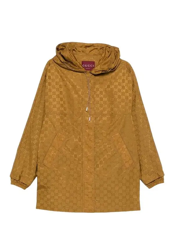 Gucci Neutrals Jackets Oversized Jackets - Cream