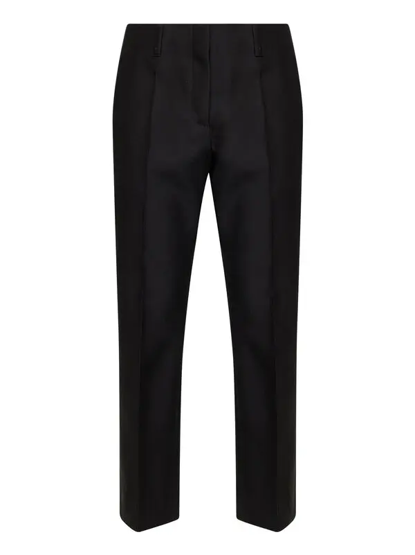 Dries Van Noten Tailored Cropped Trousers - Multicolor