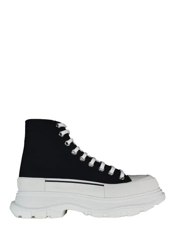 Alexander McQueen Tread Slick Sneakers - Black