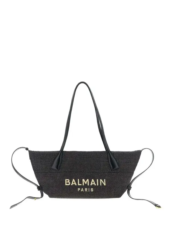 Balmain Track Tote Bag - Black
