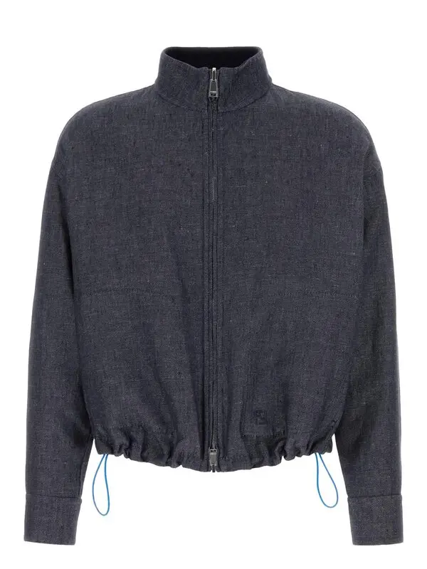 Fendi Denim Reversible Jacket - Blue
