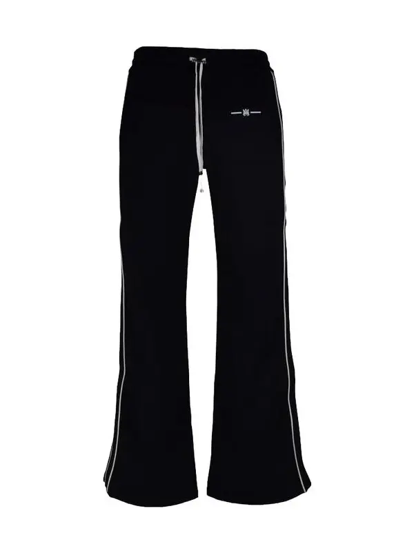 Amiri Paneled Drawstring Pants - Black