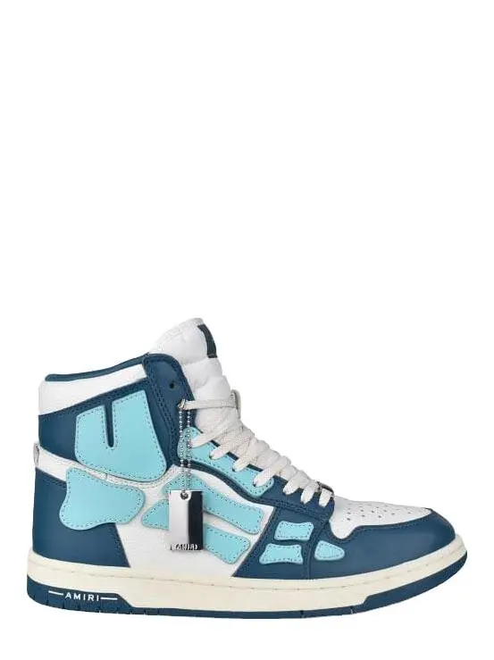 Amiri Skel Top High Sneakers - Blue