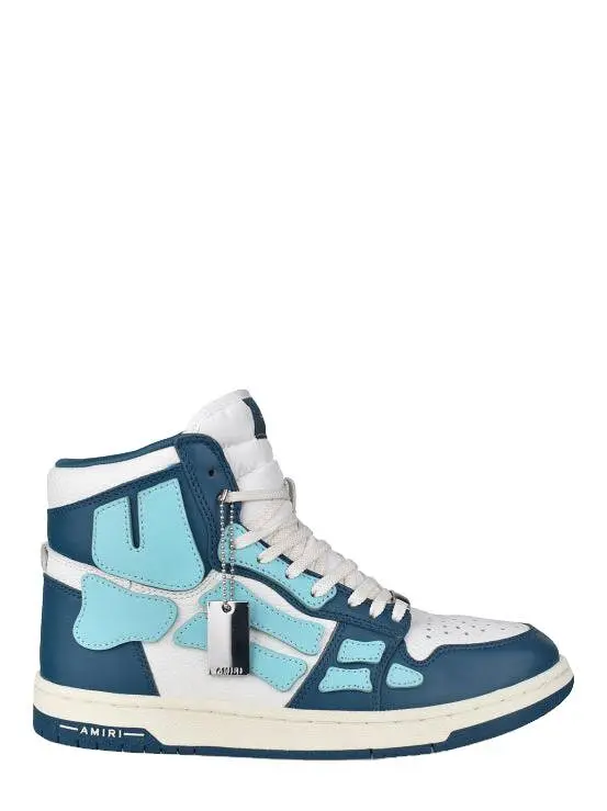 Amiri Skel Top High Sneakers - Blue