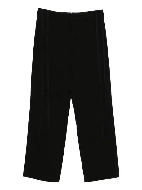 ANN DEMEULEMEESTER Regular & Straight-leg Trousers - Black