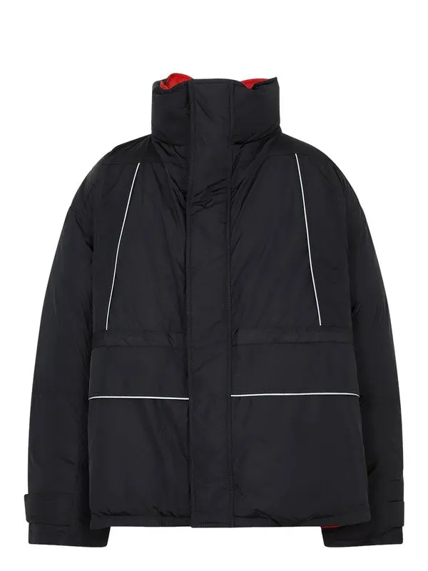 Balenciaga Wrap Parka - Black