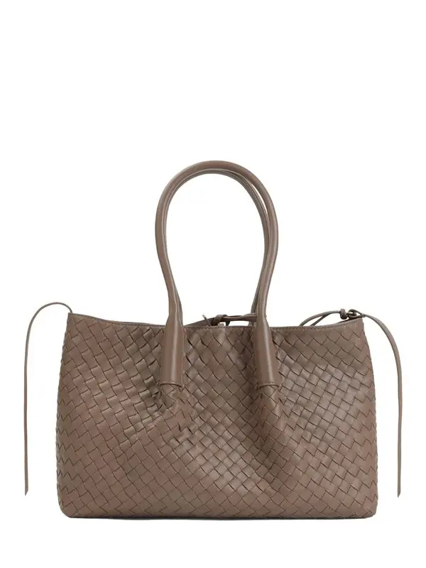 Bottega Veneta Pinacoteca Medium Handbag - Brown