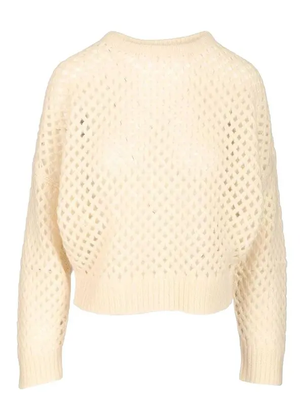 Max Mara Cashmere And Silk Sweater - White