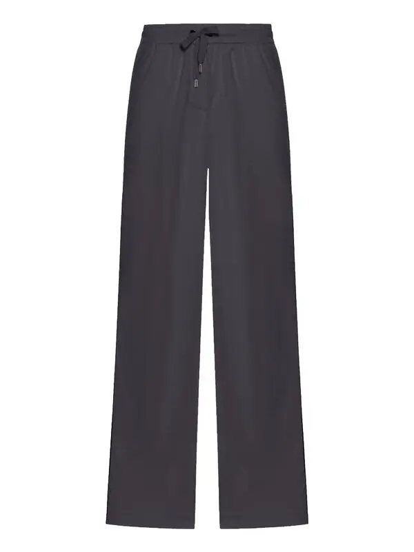 Brunello Cucinelli Wide Leg Trousers - Multicolor