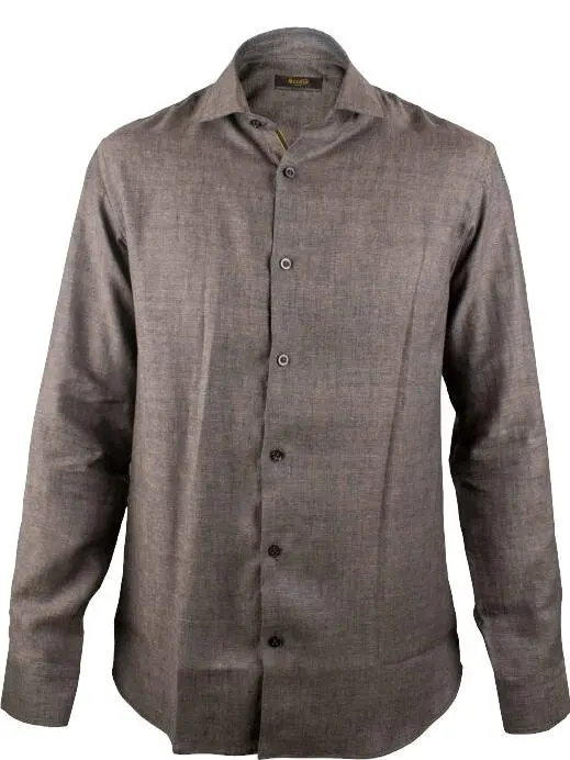 MOORER Shirt - Brown