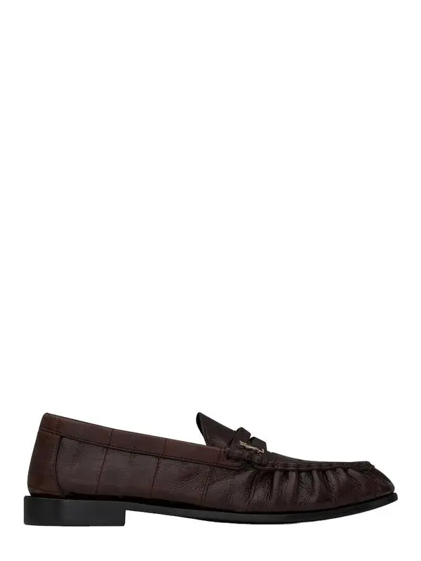 Saint Laurent Le Loafer Supple Eel Moccasins - Multicolor