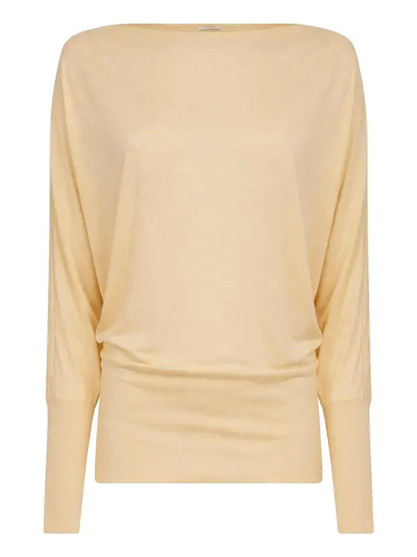 TOTEME Sheer Crepe Viscose Top - Multicolor