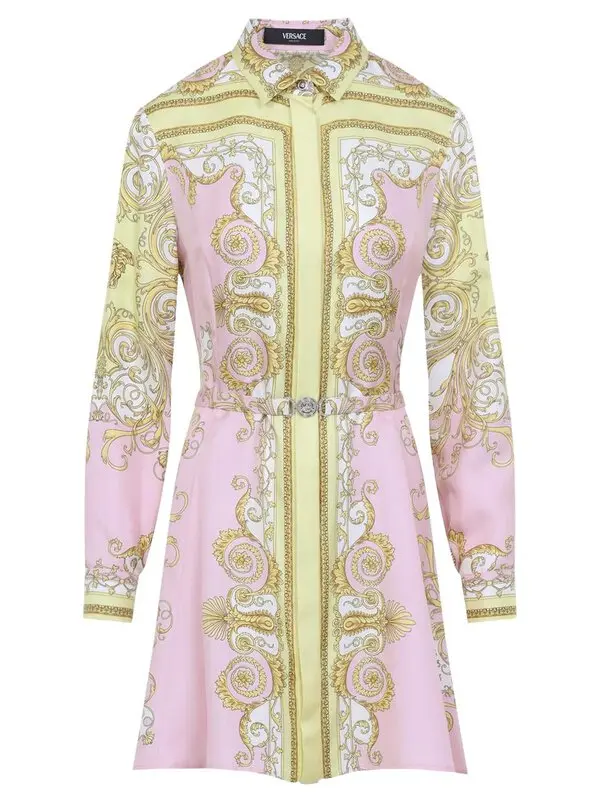 Versace Chemisier Dress - Multicolor