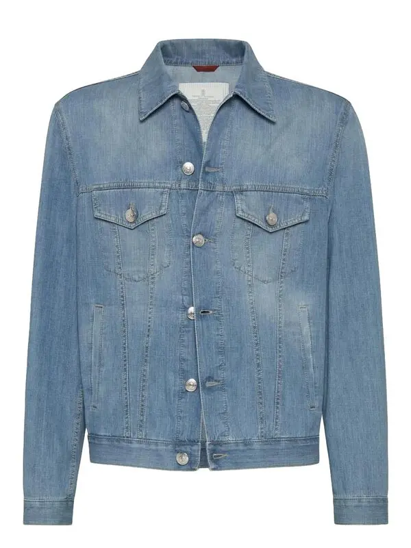 Brunello Cucinelli Denim Jacket - Blue