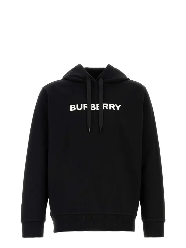 Burberry Cotton Sweatshirt - Black