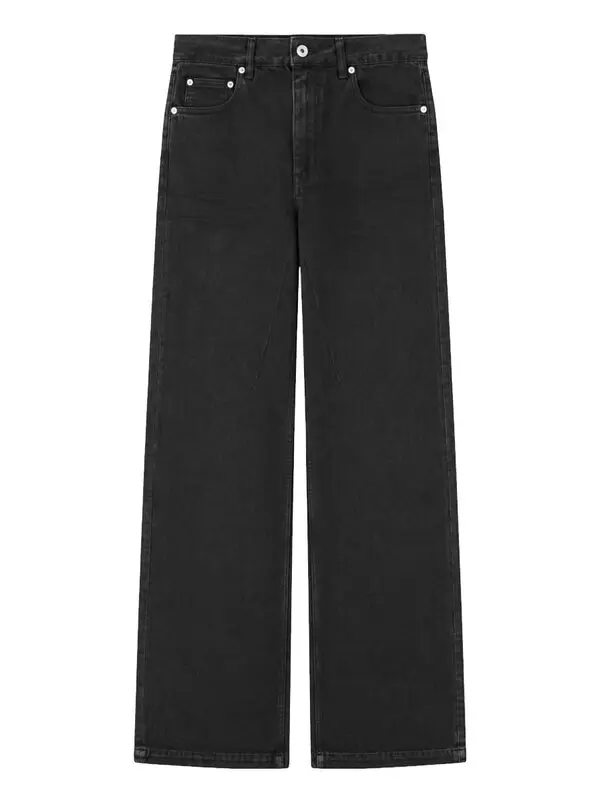 Rick Owens Jeans Geth - Black