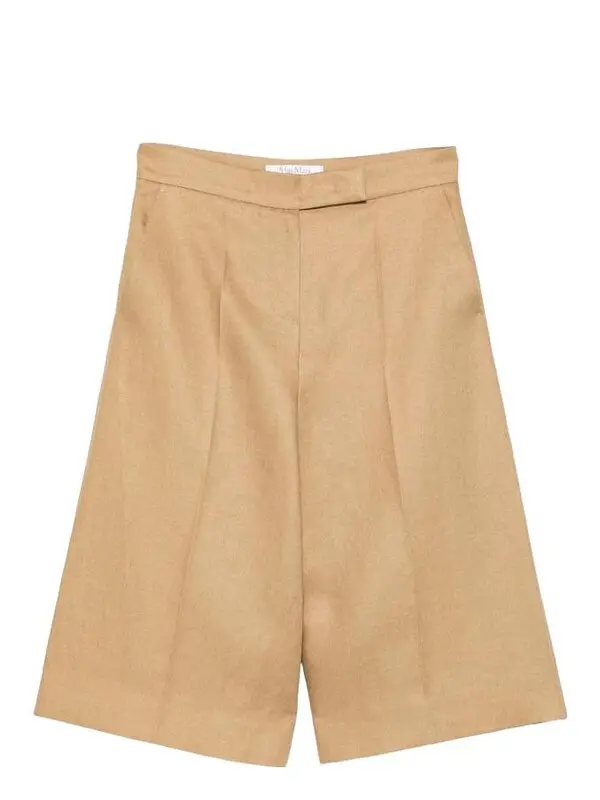 Max Mara Tailored Shorts - Cream