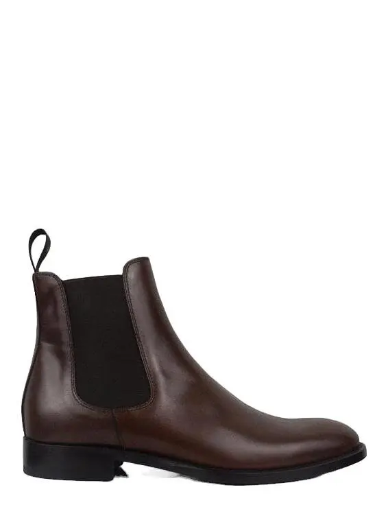 ALBERTO Leather Boots - Brown