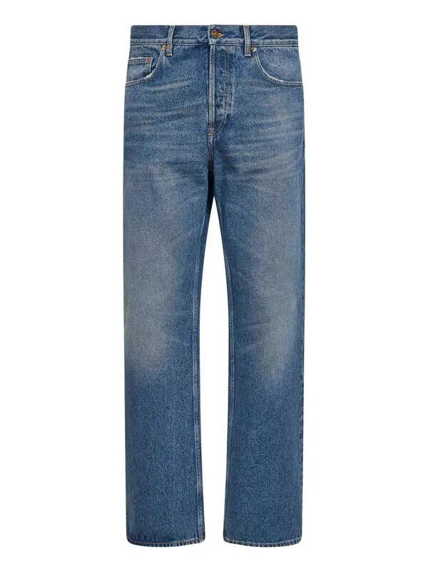 GOLDEN GOOSE Loose-fit Denim Jeans - Multicolor
