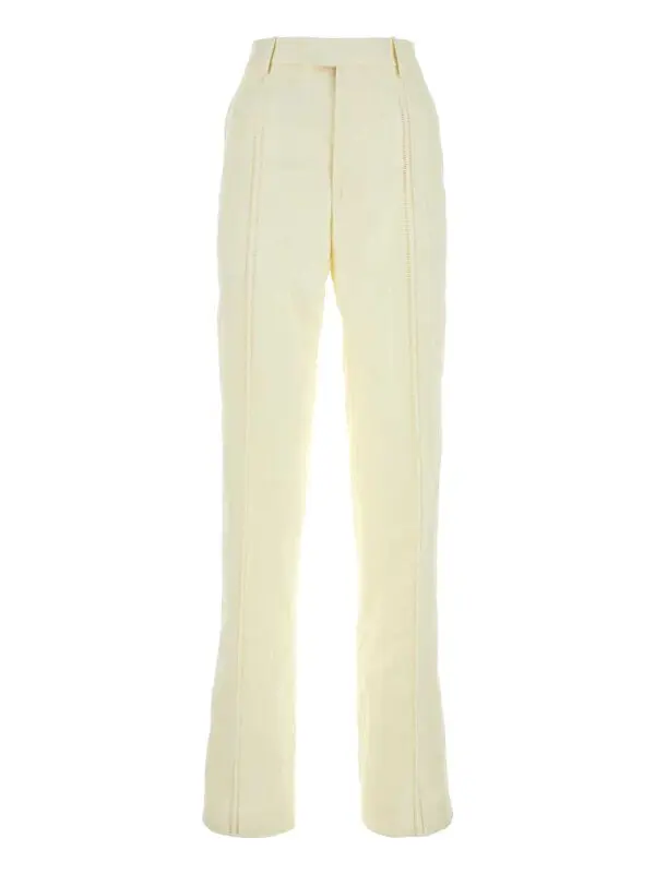 Bottega Veneta Linen Pant - Yellow