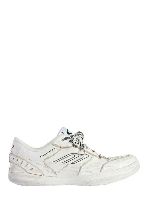 Balenciaga Hamptons Distressed Sneaker - Multicolor