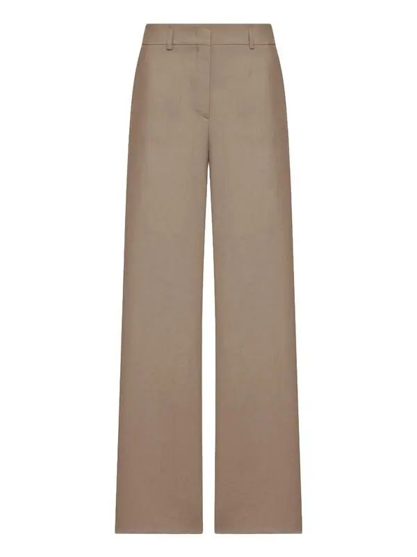 Giorgio Armani Tailored Linen Trousers - Multicolor
