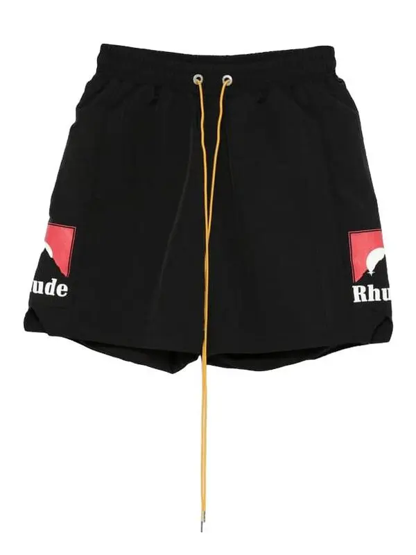 Rhude Shorts Track & Running Shorts - Black