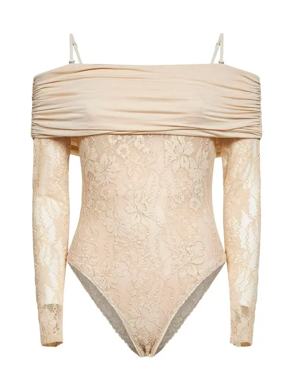 Zimmermann Lace Rebellion Bodysuit - Multicolor