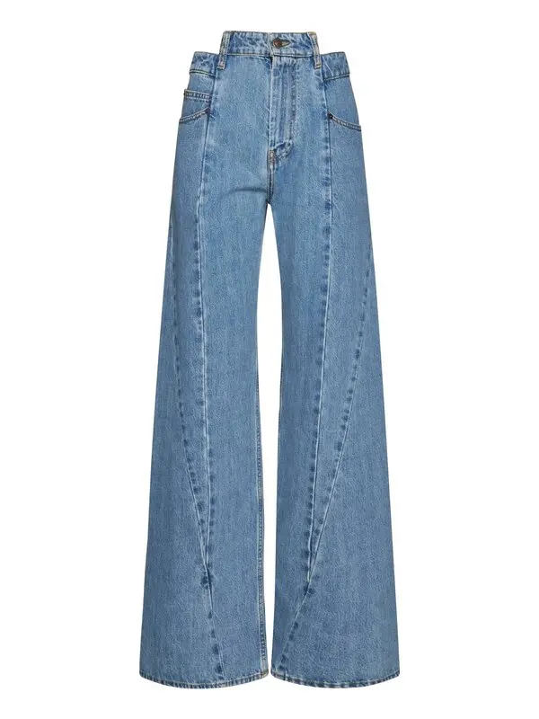 MAISON MARGIELA Wide-leg Jeans - Multicolor