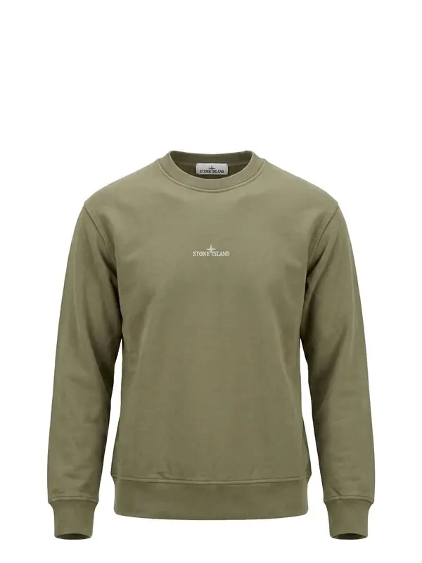 Stone Island Oversized-fit Crewneck Sweatshirt - Green