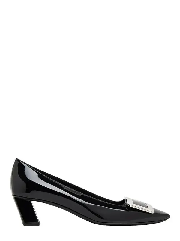 ROGER VIVIER Belle Vivier Patent Pumps - Black