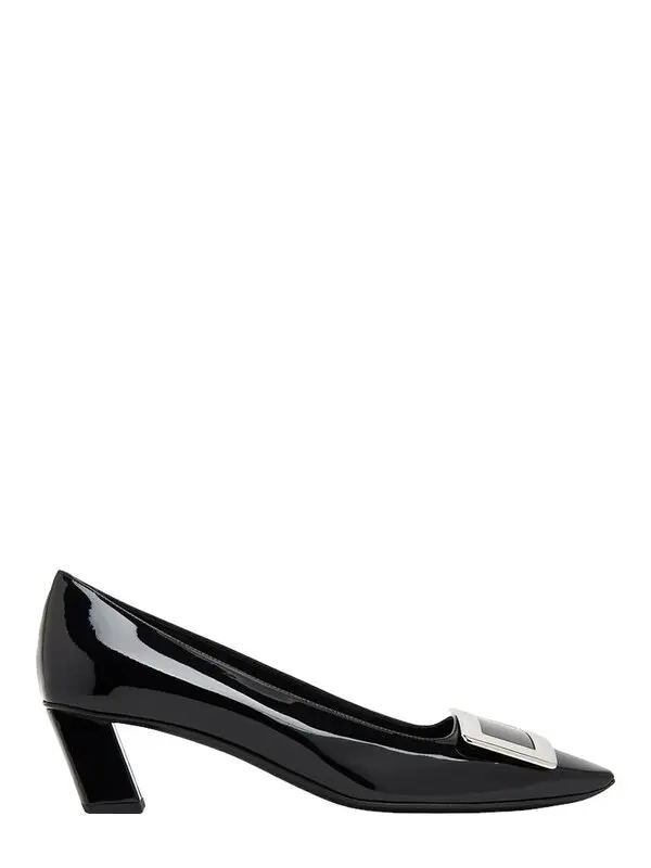 ROGER VIVIER Belle Vivier Patent Pumps - Black