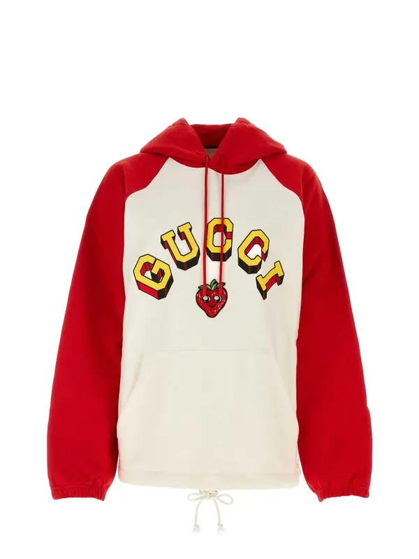 Gucci Two-tone Cotton Oversize Sweatshirt - Multicolor