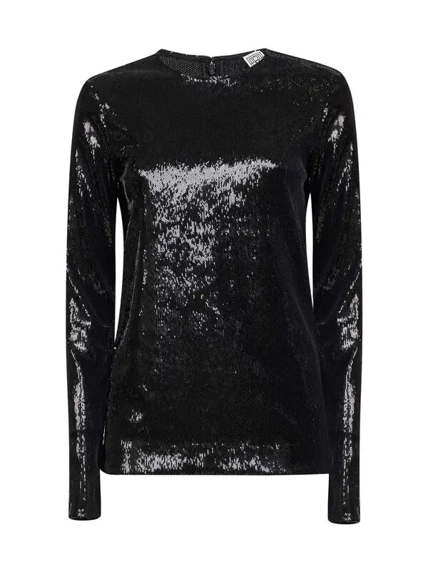 TOTEME Sequin Long-sleeved Top - Multicolor