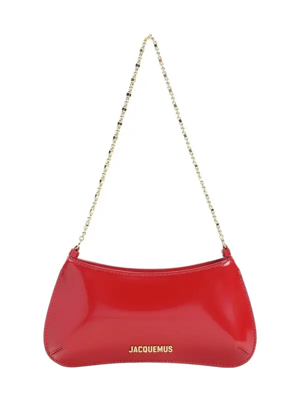Jacquemus Le Petit Bisou Chaine Handbag - Red