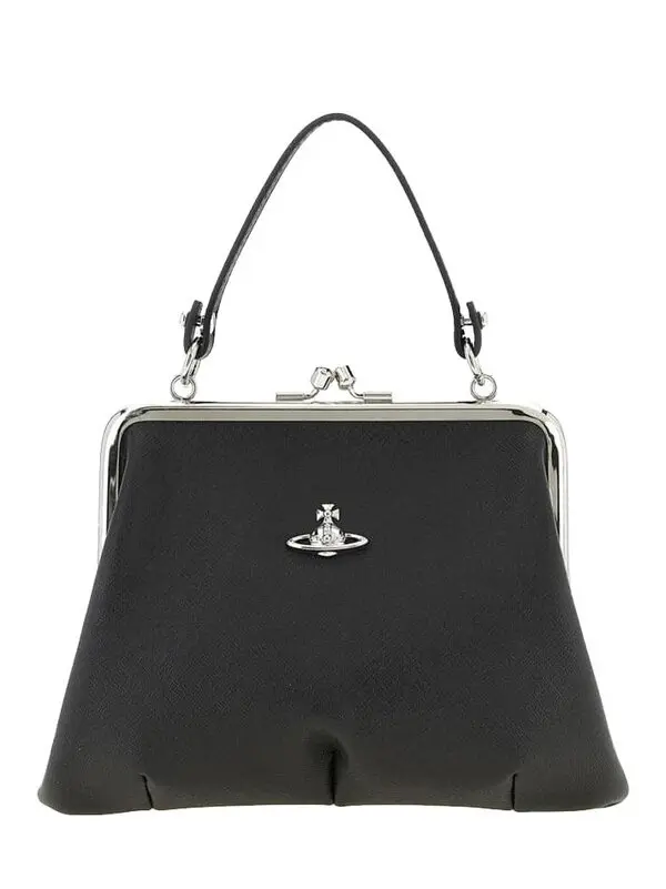 VIVIENNE WESTWOOD Granny Frame Purse - Black