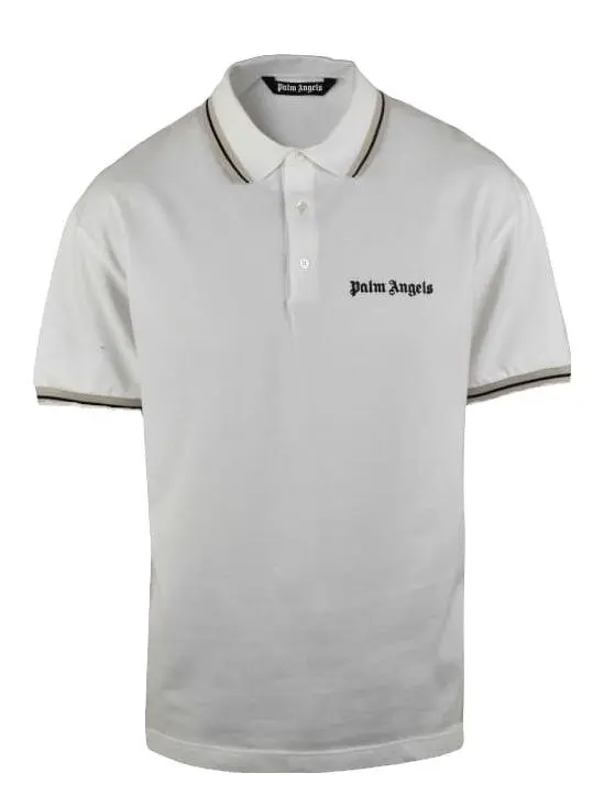 Palm Angels Polo - White