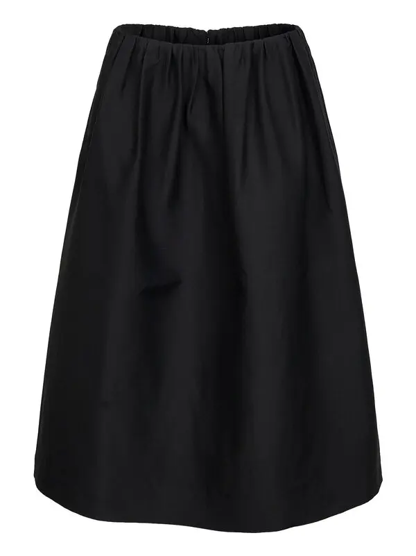 TOTEME Wool And Silk Midi Skirt - Multicolor