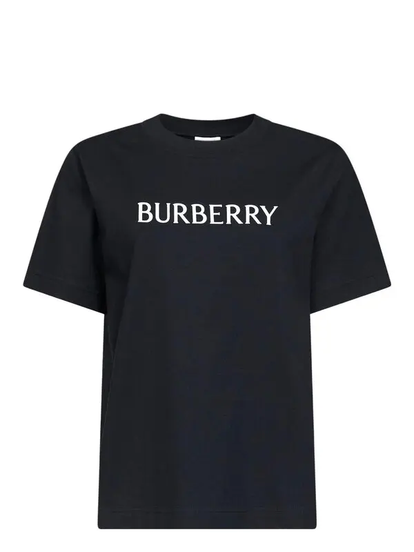 Burberry Logo Cotton T-shirt - Multicolor