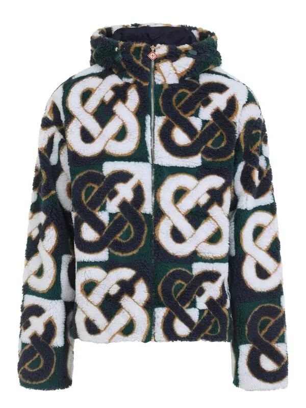 Casablanca Fleece Jacket - Multicolor